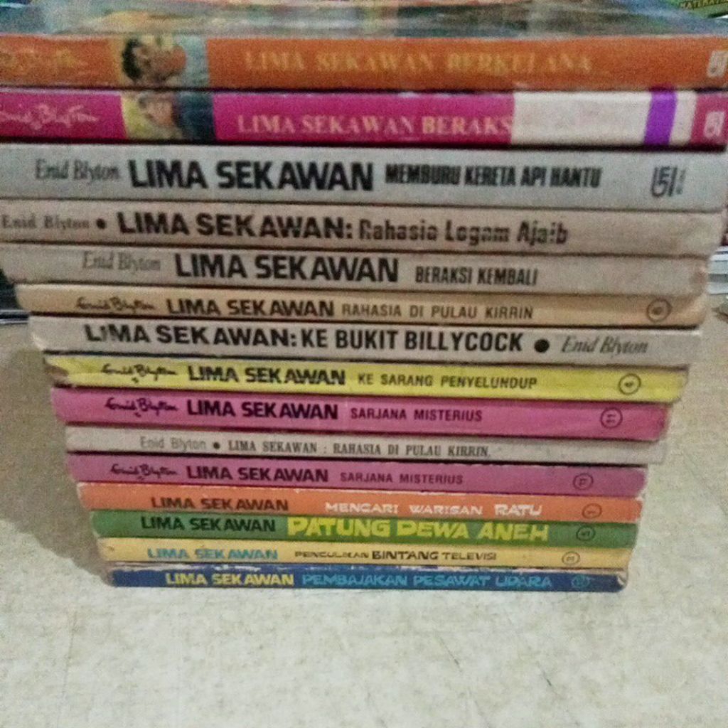 Jual Novel LIMA SEKAWAN ( CABUTAN) | Shopee Indonesia