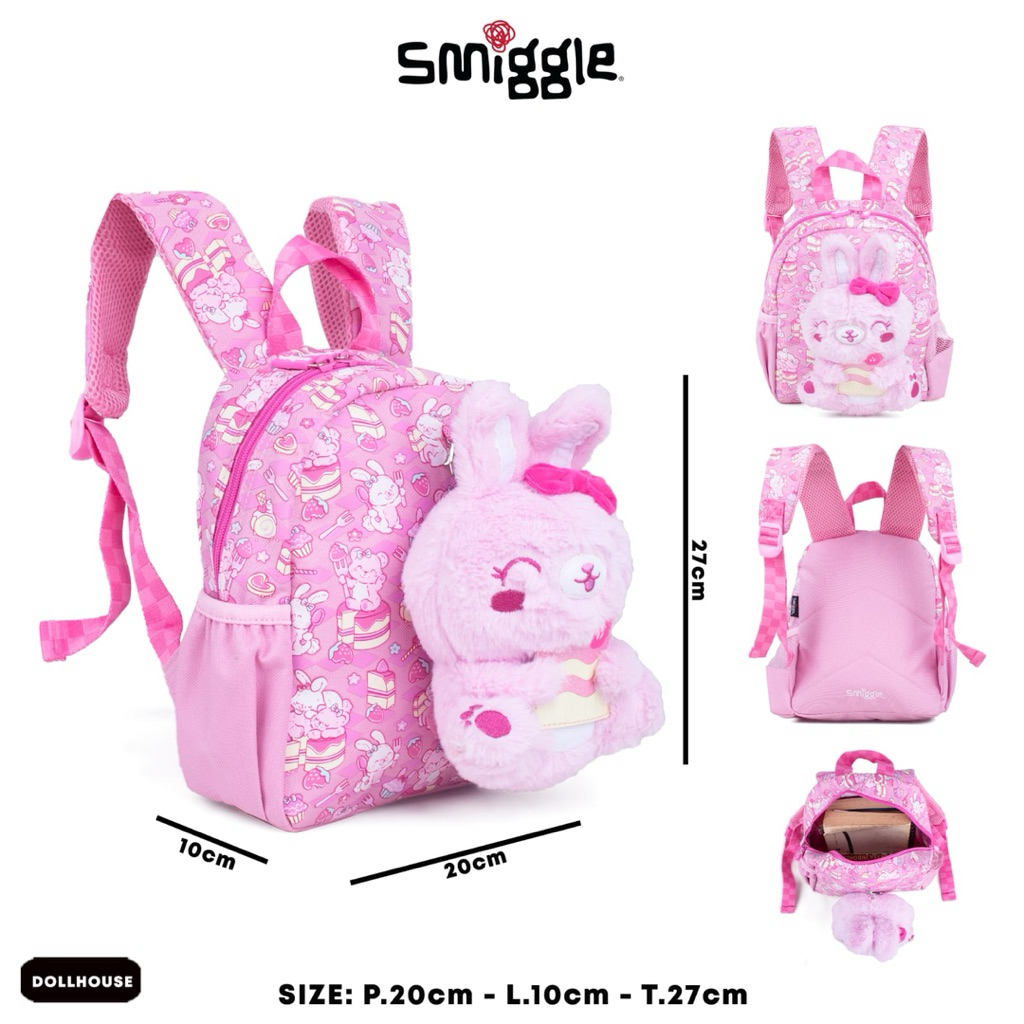 Jual TERMURAH Ransel Smiggle Character Dollhouse / Smiggles Karakter ...