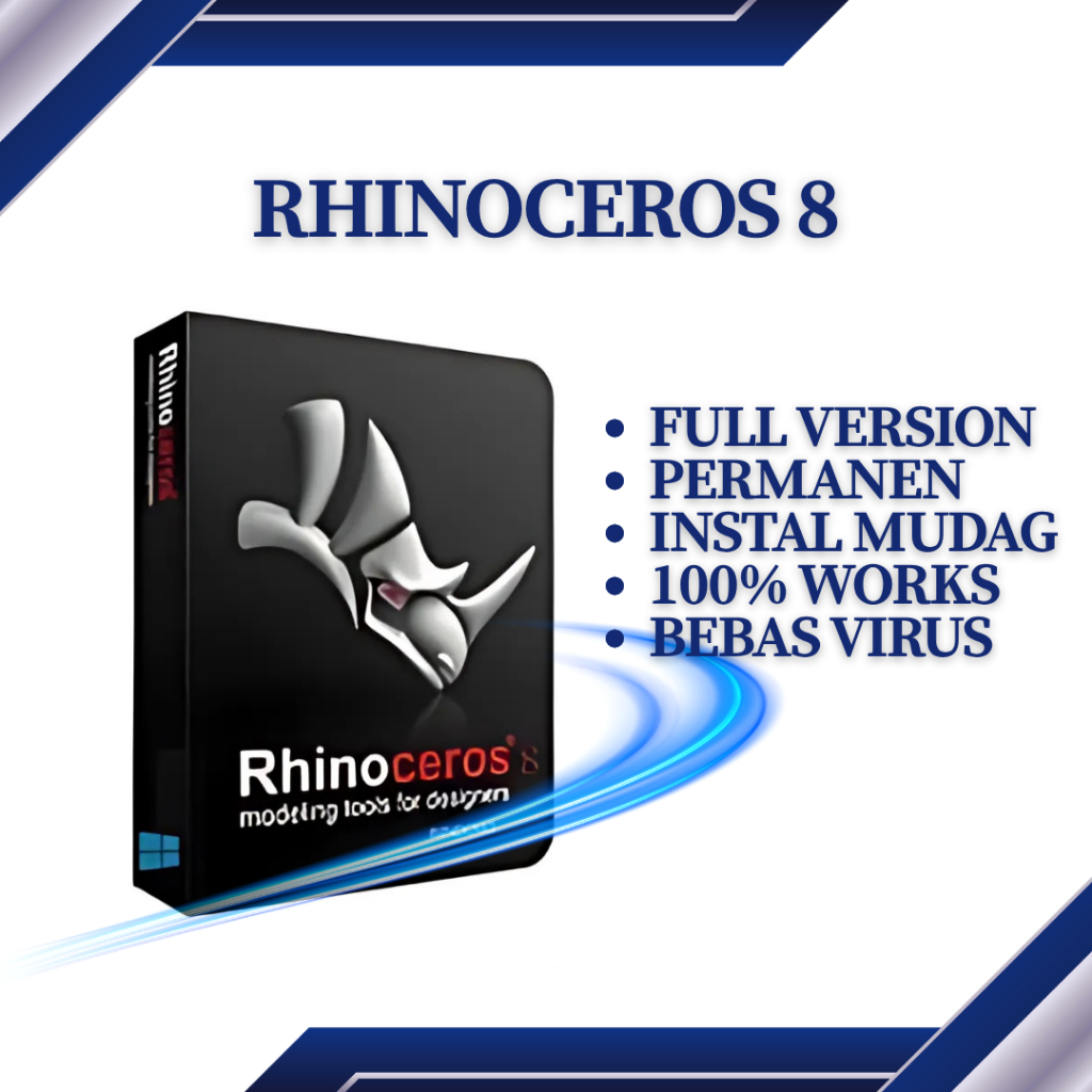 Jual Rhinoceros 8 / Rhino 3D | Windows | Shopee Indonesia