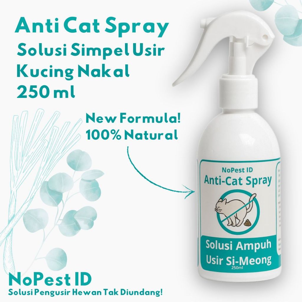 Jual Semprotan Pengusir Kucing Ampuh – Rumah Bebas Bau Pup & Pipis ...