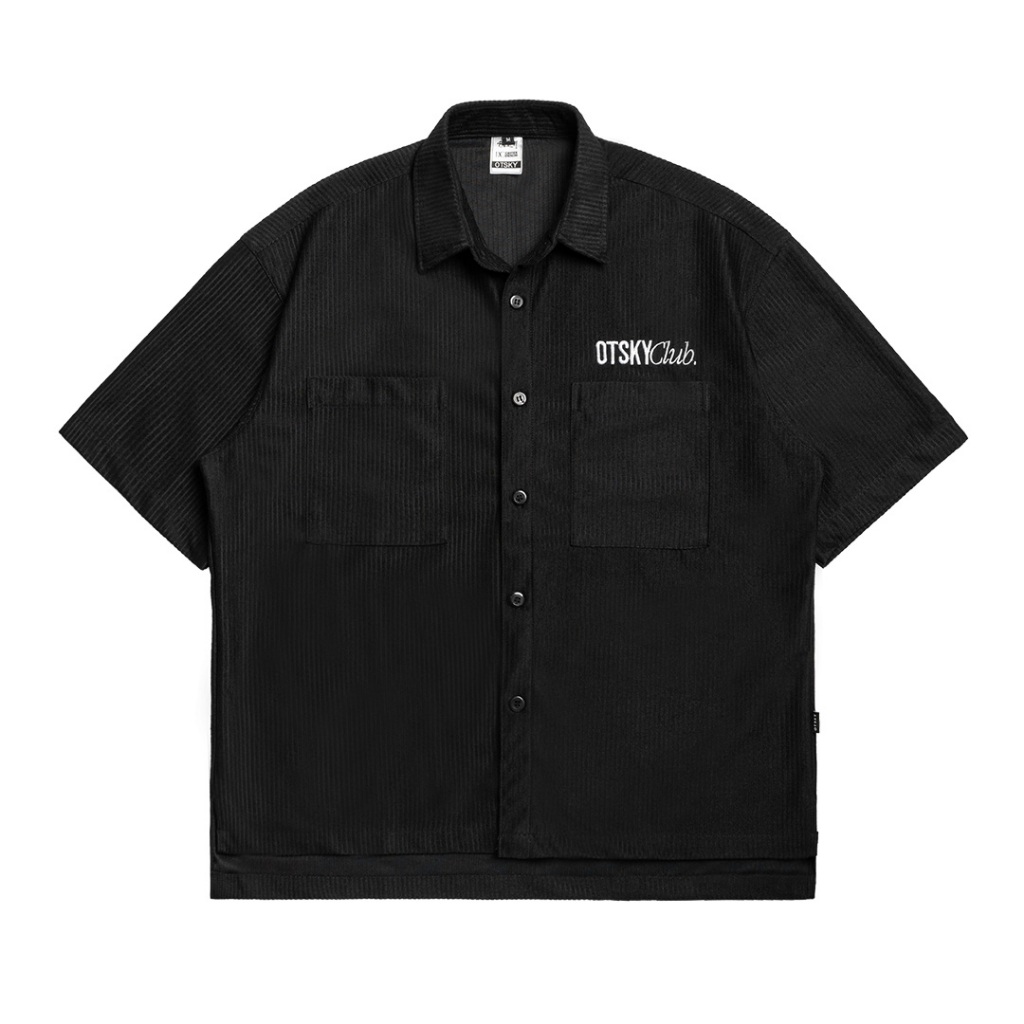 Jual Otsky Kemeja Pendek Pria Corduroy Boxy Fit OTS Club X KBX01 ...