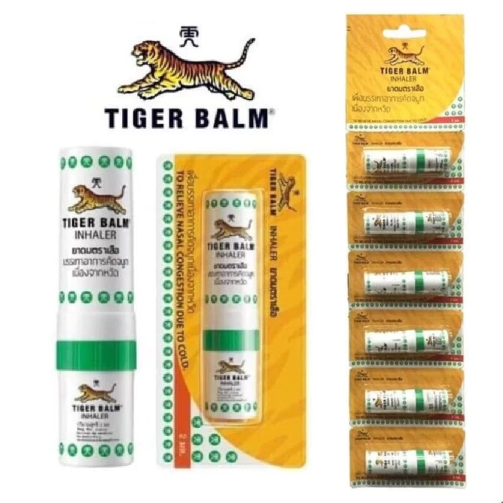 Jual TIGER BALM INHALER 2 IN 1 ORIGINAL THAILAND - INHALER MINYAK ANGIN ...