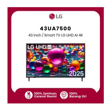 Jual LG 43UA7500PSA Smart TV 4K UHD Ai 43UA7500 43 inch LG 43UA75 HDR10 ...