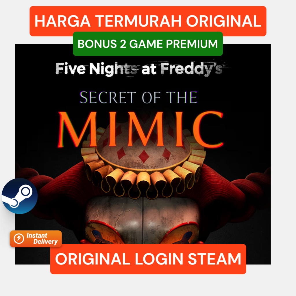Jual Five Nights at Freddy's: Secret of the Mimic Original Steam - Game ...