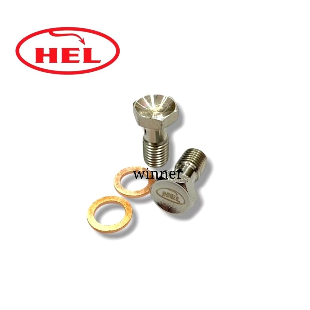 Jual Baut Banjo Hel Original Drat Kasar M10 × 1.25 & Drat Halus M10 × 1 ...