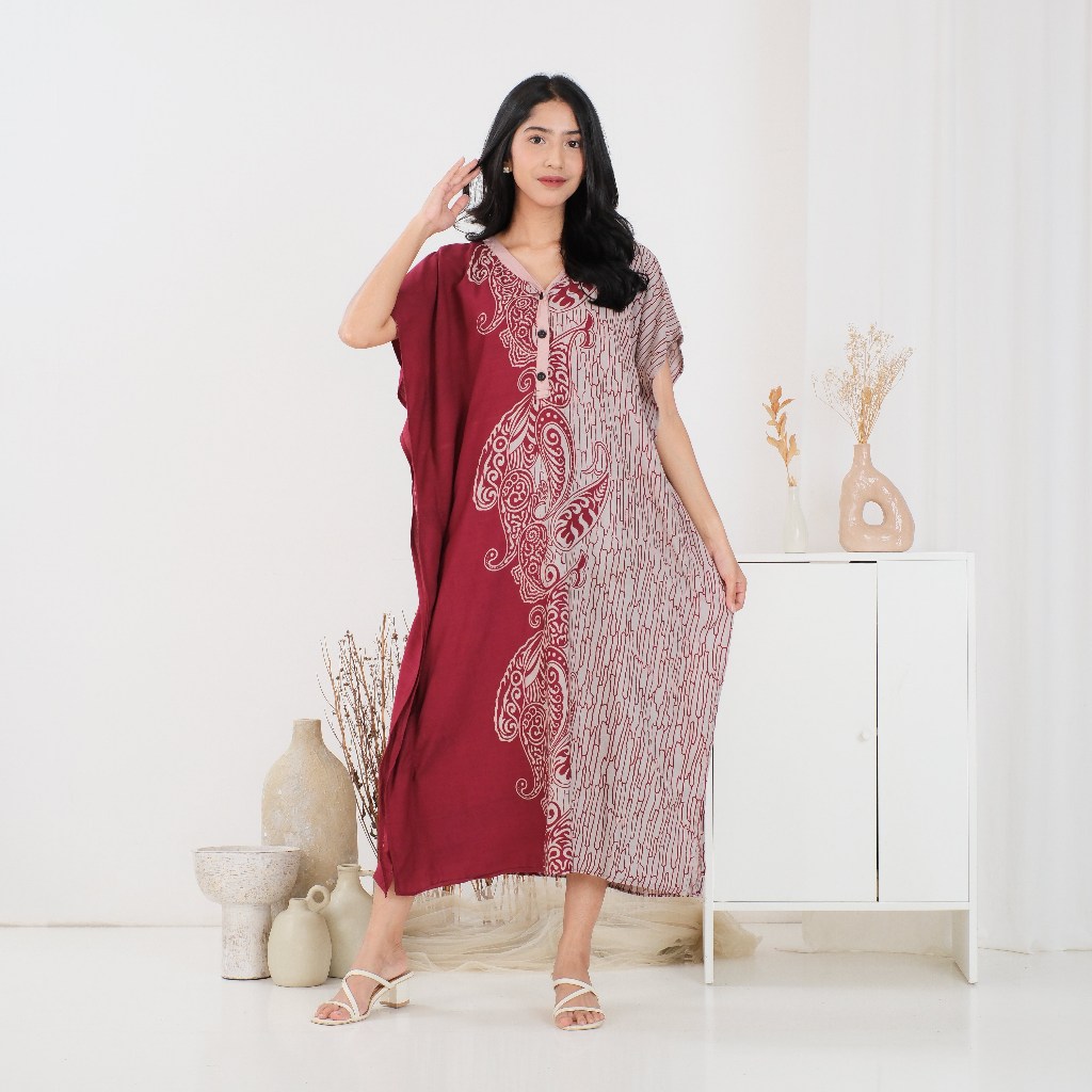 Jual Daster Lowo Bunga Standar Jumbo LD 125 cm Rayon Batik Premium ...