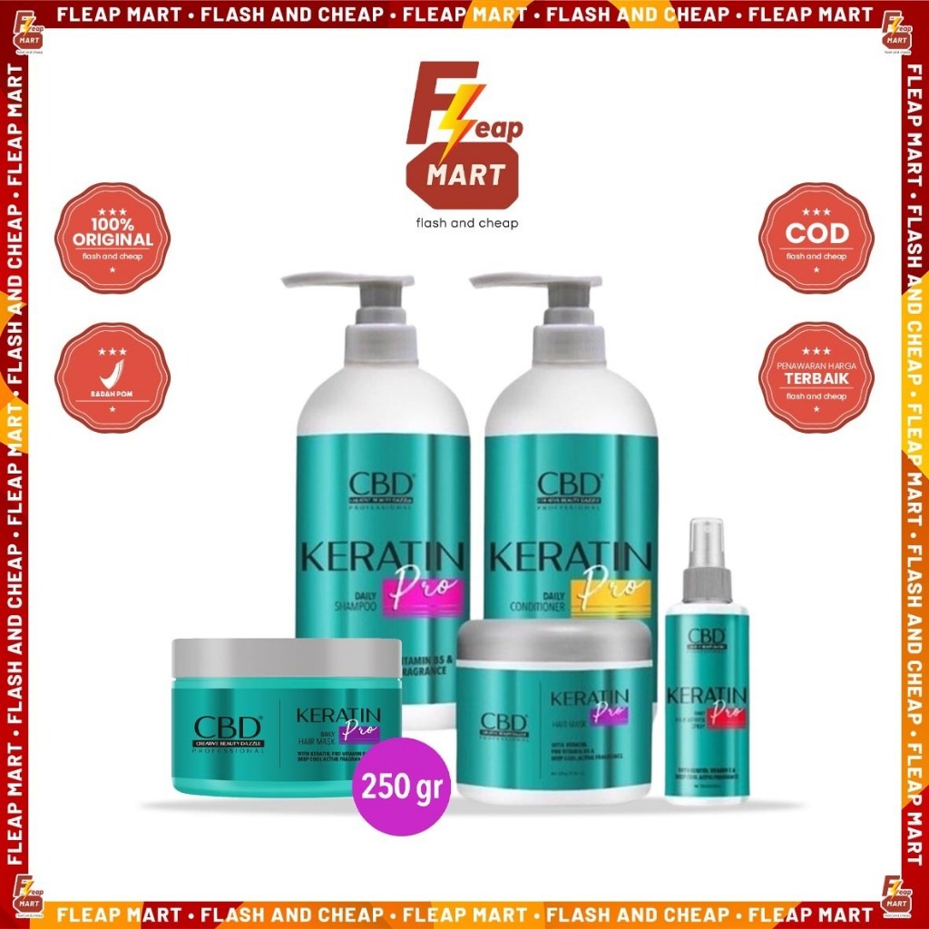 Jual CBD Professional Keratin Pro All Series | Shopee Indonesia