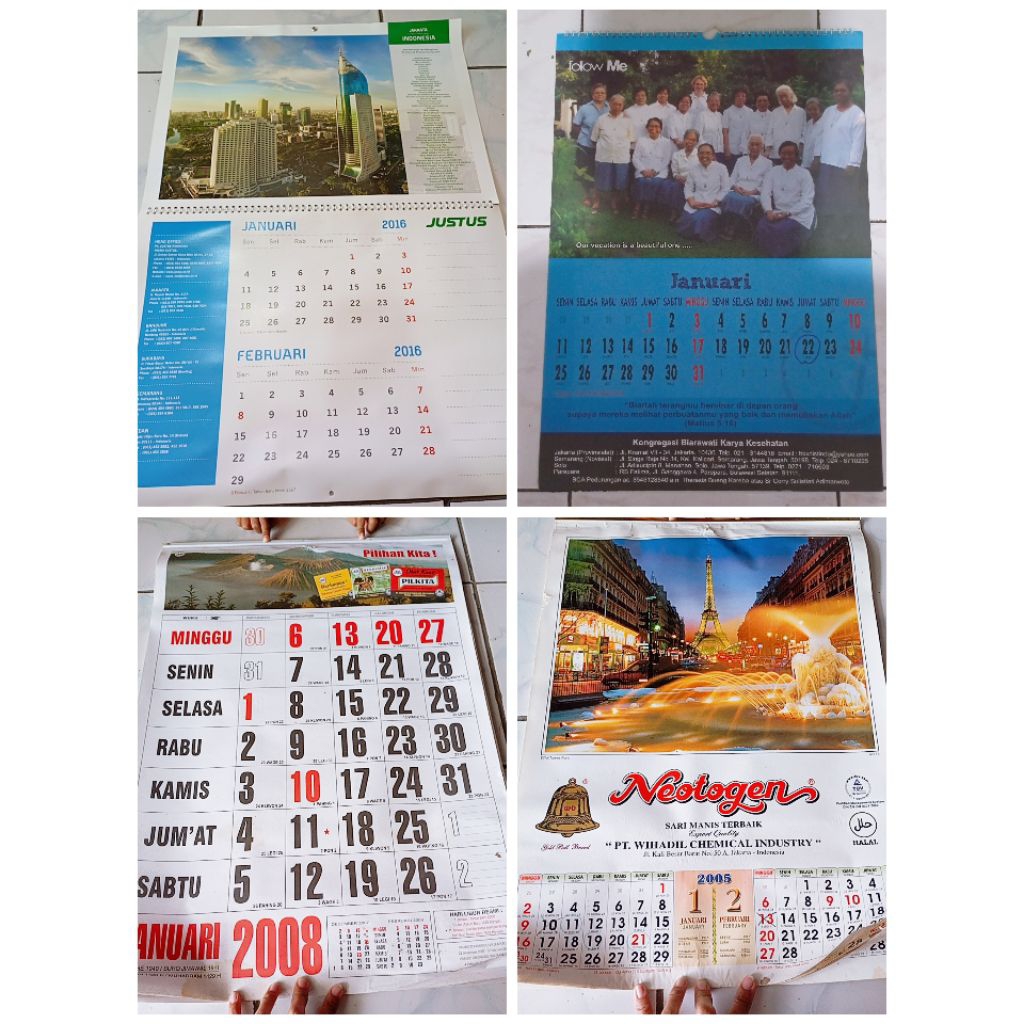 Jual Aneka kalender jadul | Shopee Indonesia