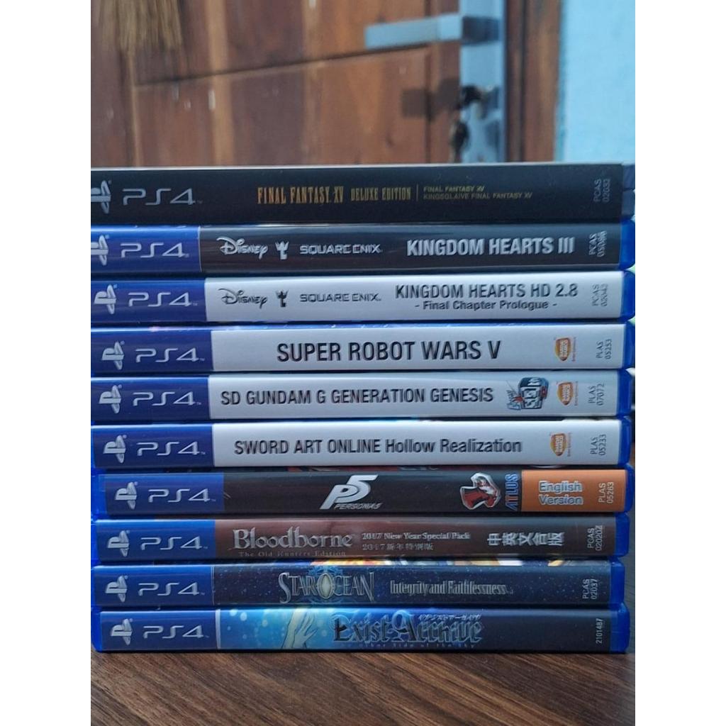 Jual BD GAME PS4 ORiGINAL BARU dan SEKEN Final Fantasy Kingdom Heart ...