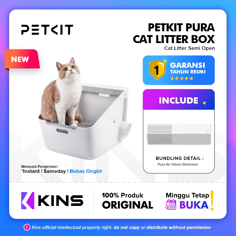 Jual PETKIT Pura Cat Litter Box | Shopee Indonesia