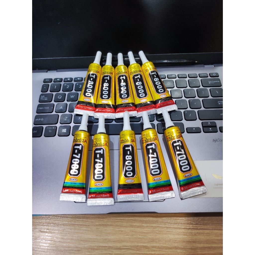 Jual LEM LCD TOUCHSCREEN-LEM ADHESIVE MULTIFUNGSI ZHANLIDA T8000/T7000 ...