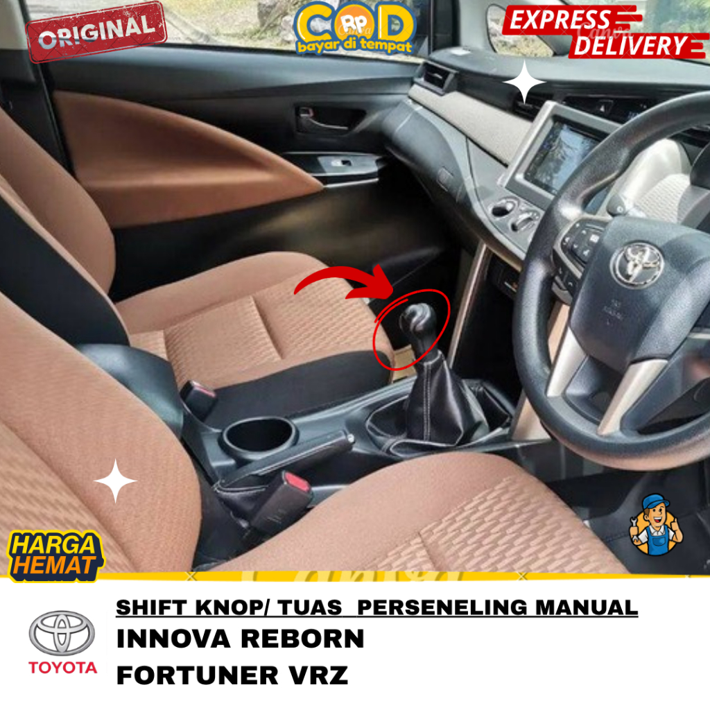 Jual TUAS PERSENELING MANUAL TOYOTA FORTUNER VRZ / INNOVA REBORN ...