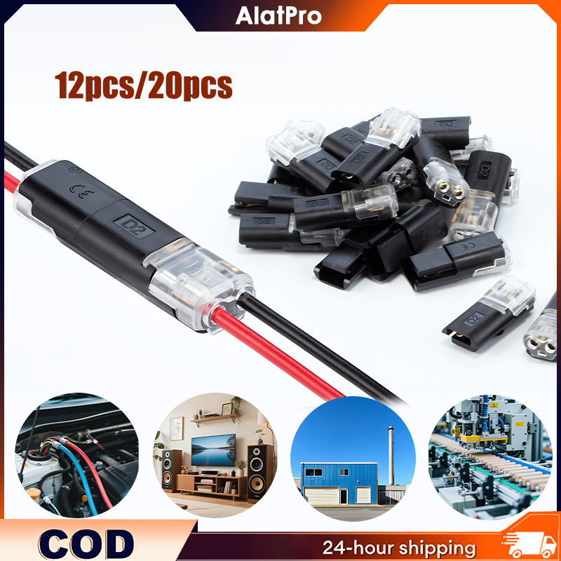 Jual AlatPro 12 pcs/20 pcs konektor kabel yang dapat dicolokkan cocok ...