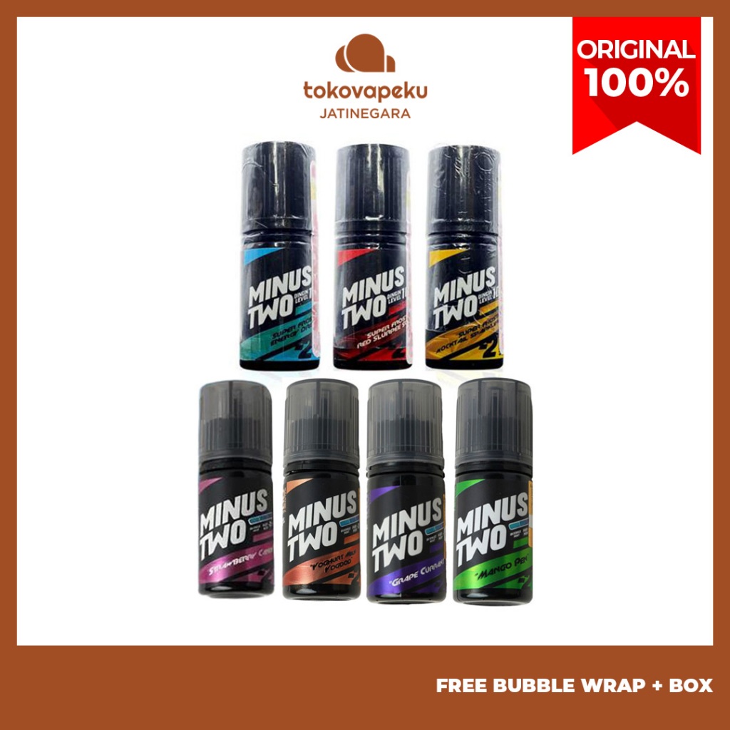 Jual MINUS TWO SUPER FROSTED SALTNIC SERIES 30MG 30ML ORI by MINUS 2 ...
