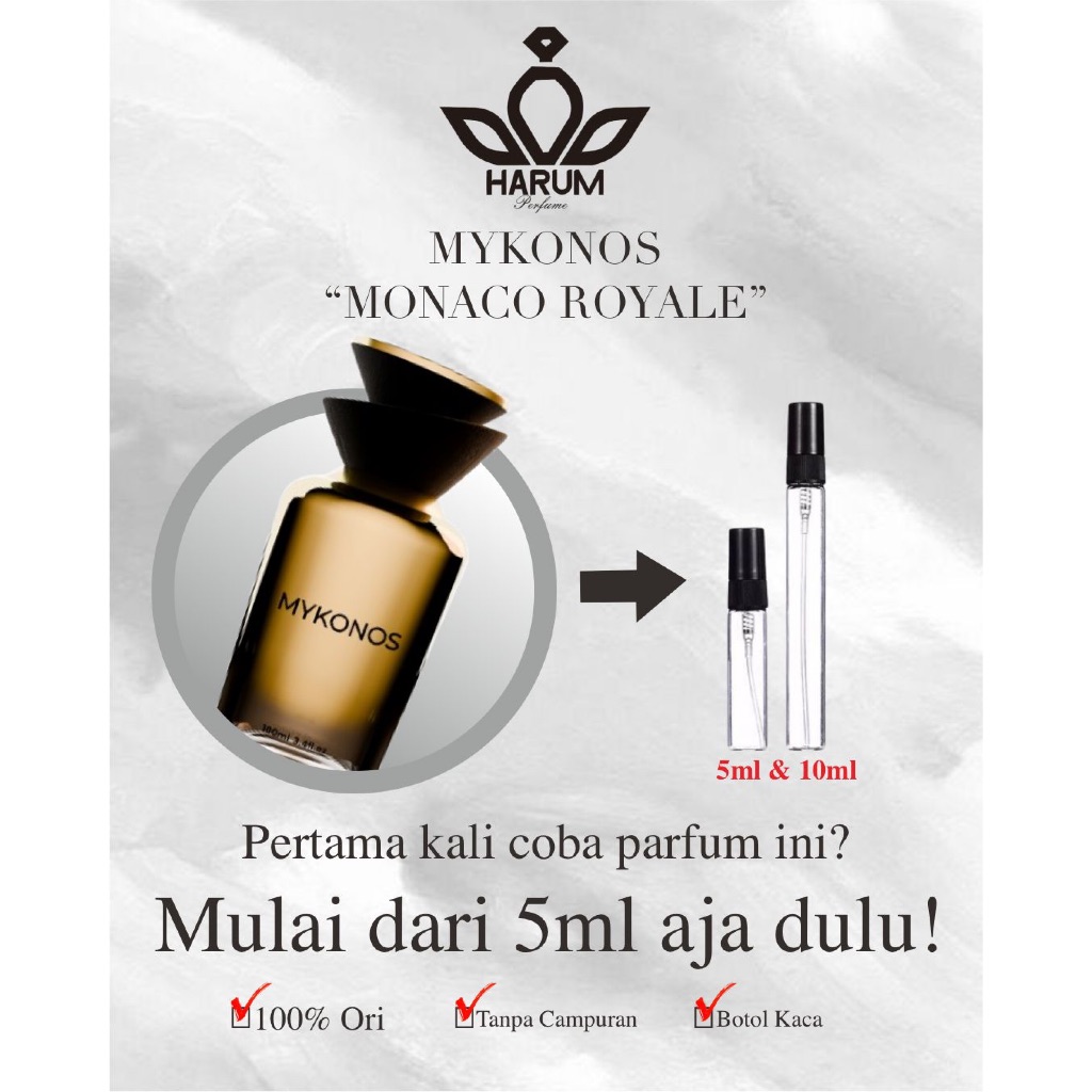 Jual MYKONOS Decant Parfum 5ml&10ml Monaco Royale for Unisex EDP ...
