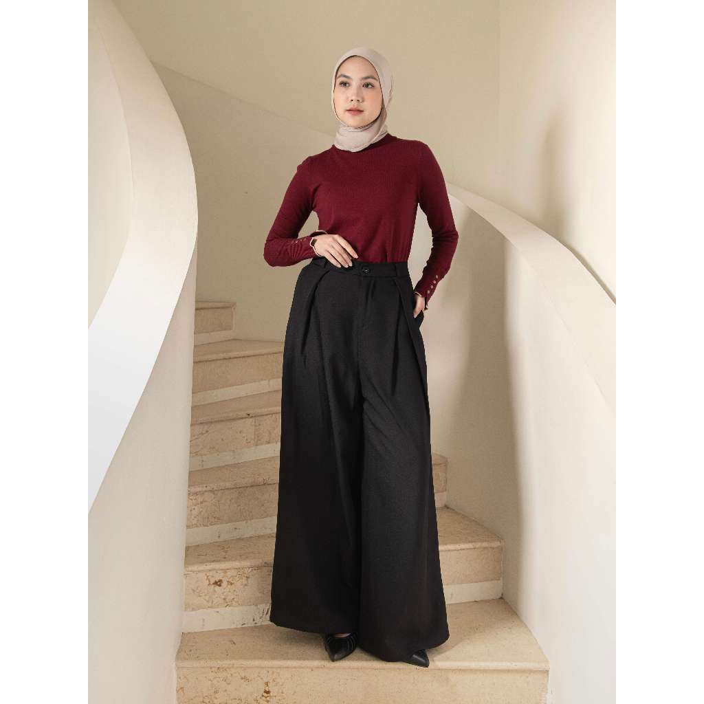 Jual Diana Restu - Noela Wideleg Pants | Celana Wideleg Wanita | Shopee Indonesia