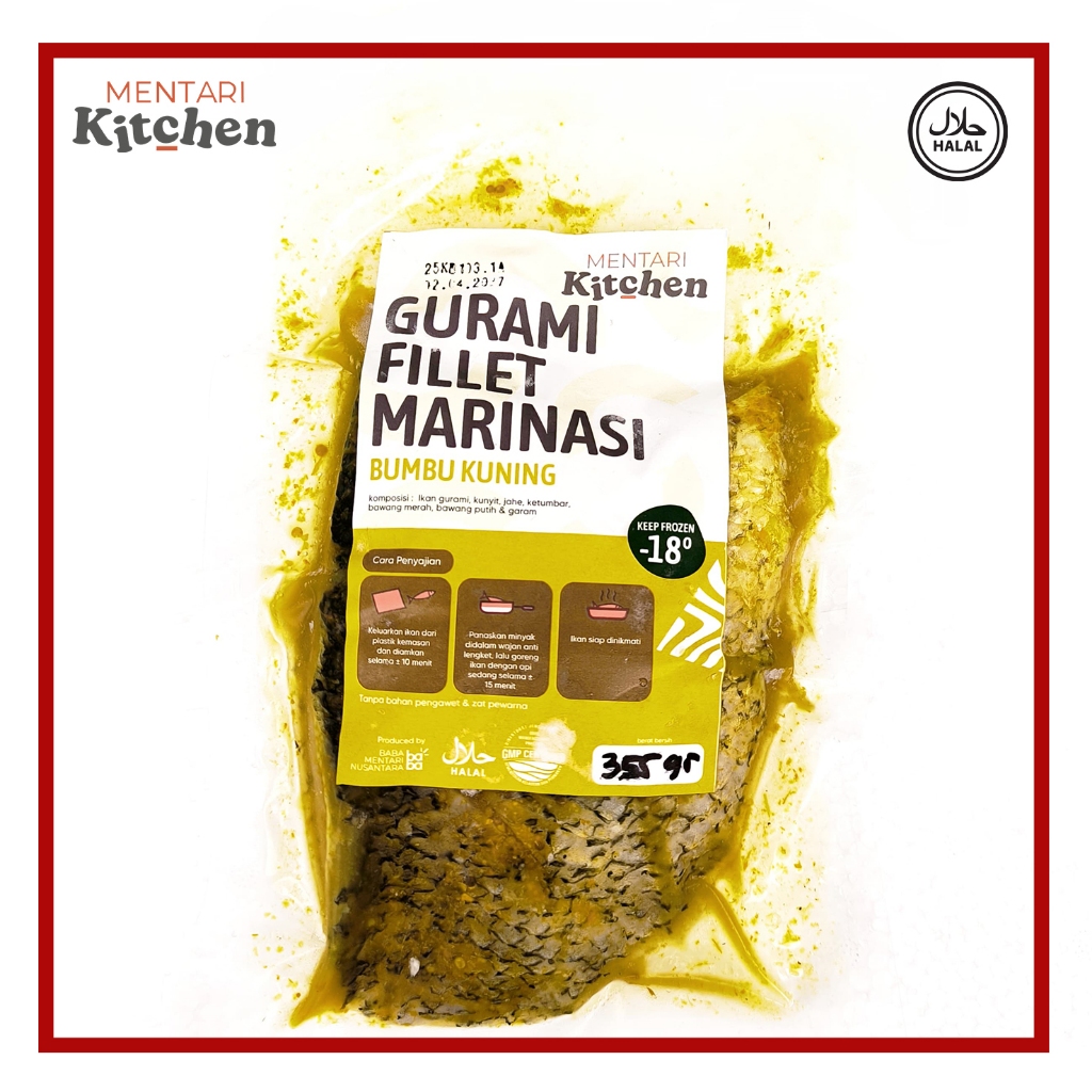 Jual IKAN GURAME FILLET MARINASI BUMBU KUNING FROZEN VACUM FOOD GRADE ...