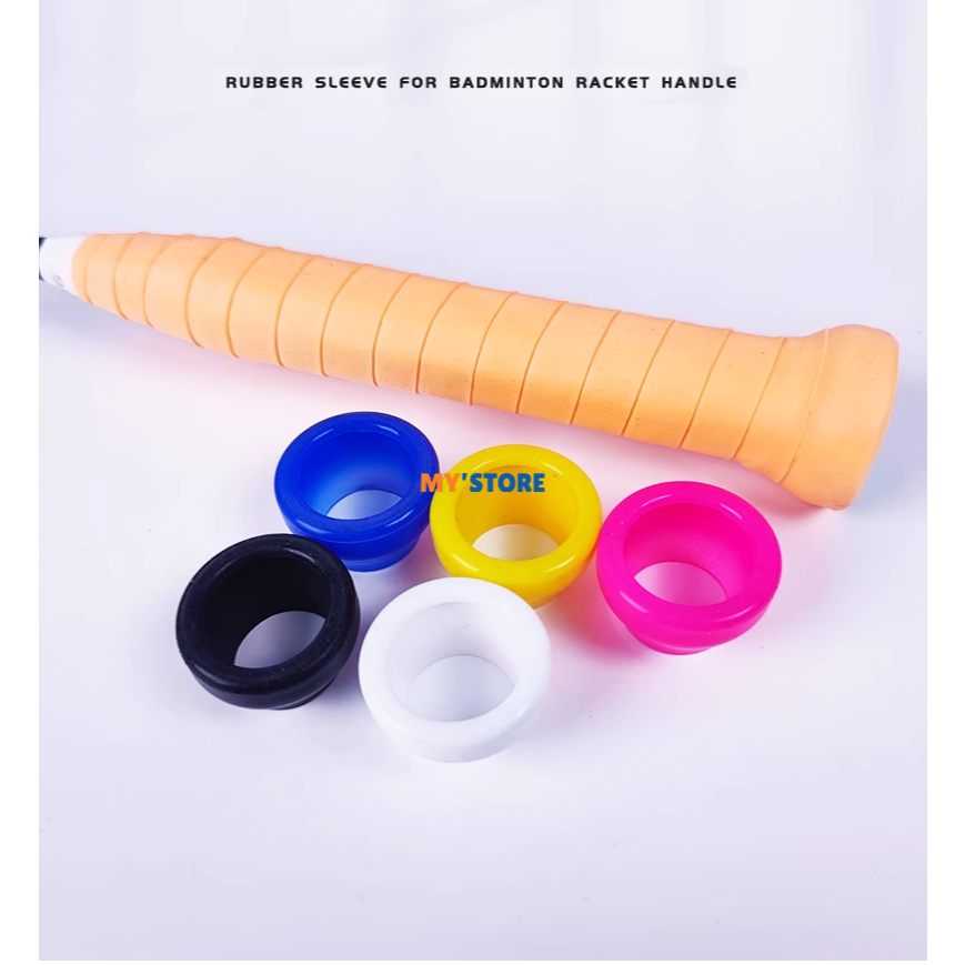 Jual Karet Stopper Handle Grip Raket Stopper Grip Racket Butt Cap ...