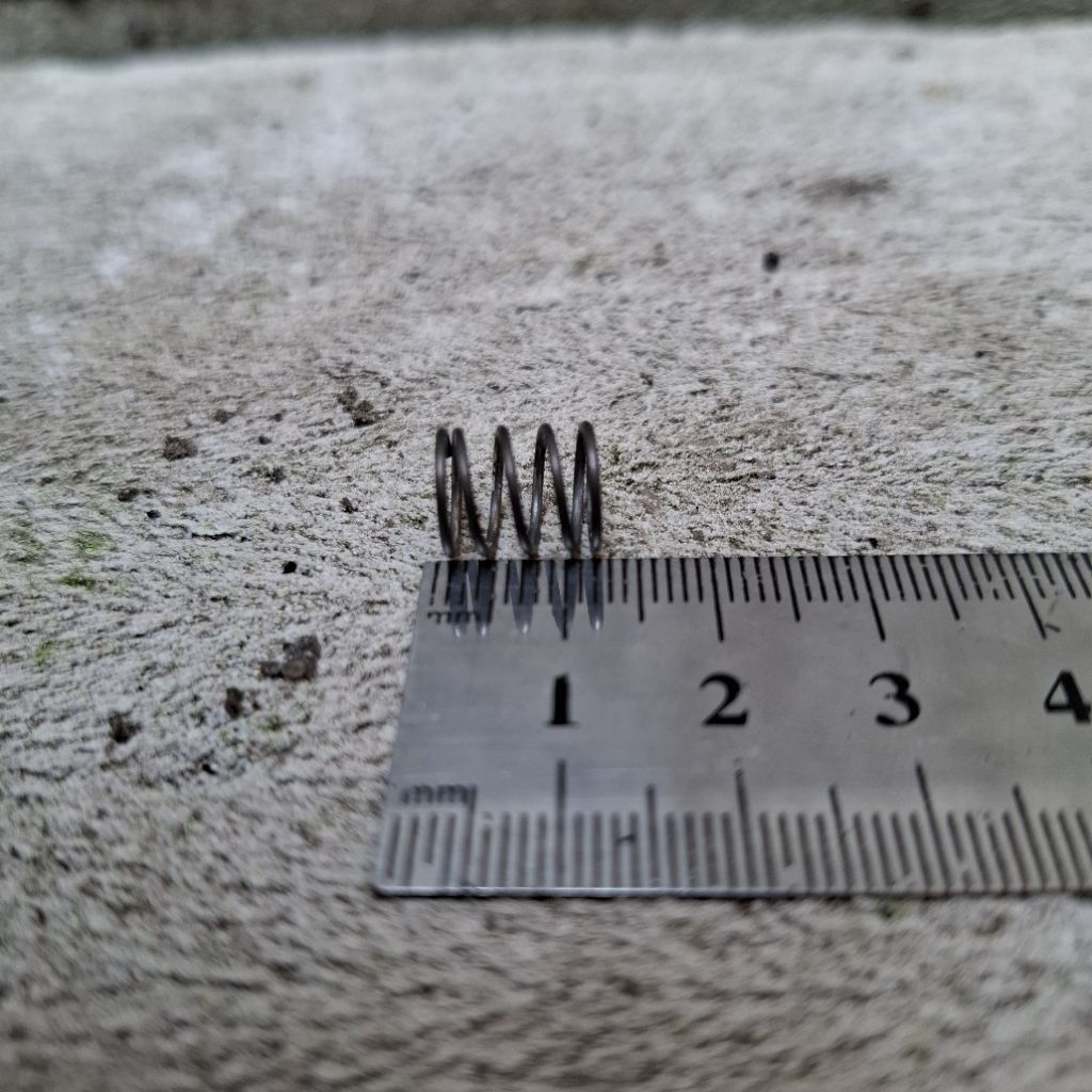 Jual Per Pir Spring Pegas Tekan Stainless Panjang 12 mm Diameter 10 mm ...