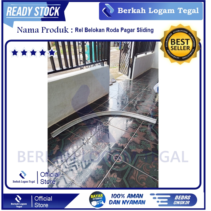 Jual Rell Belokan Tikungan Roda Sliding Roda Pintu Pagar Sliding ...
