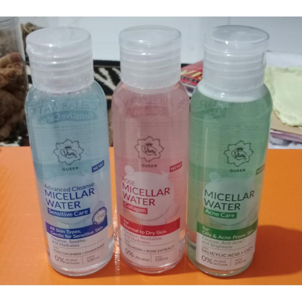 Jual VIVA QUEEN MICELLAR WATER 100ml | Shopee Indonesia