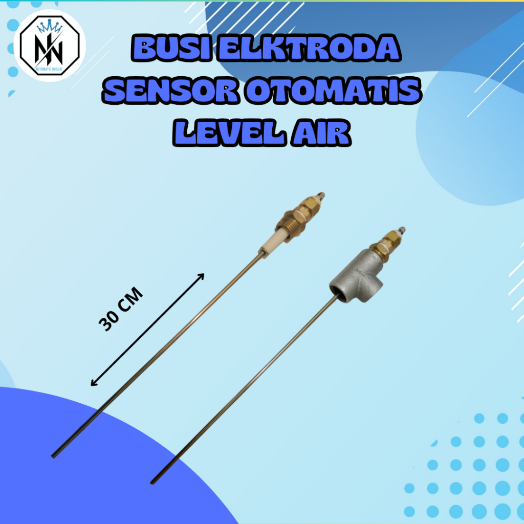 Jual BUSI ELEKTRODA SENSOR LEVEL AIR DALAM BOILER SETRIKA UAP OTOMATIS ...