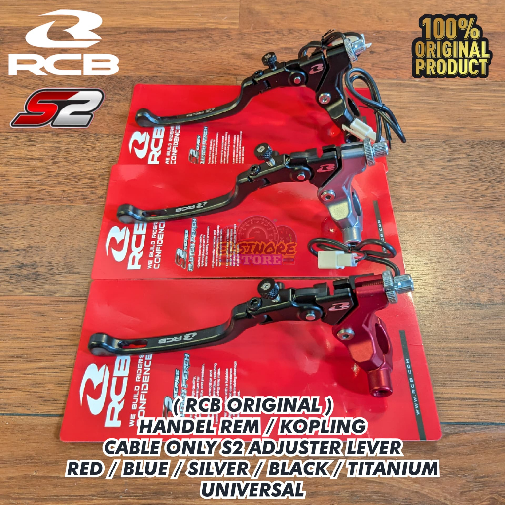 Jual RCB CABLE ONLY S2 HANDLE REM/KOPLING BLACK/RED/BLUE/SILVER ...