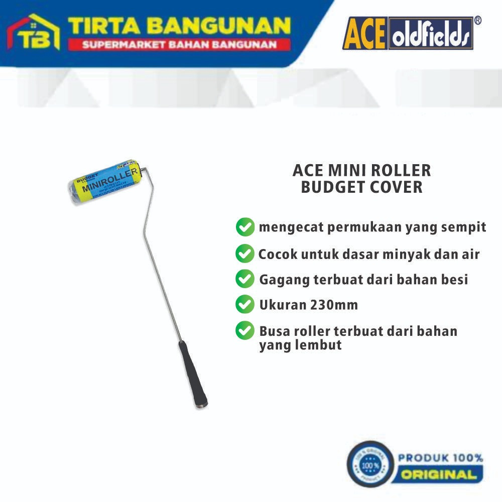 Jual ACE OLDFIELDS ROLL CAT MINI ROLLER BUDGET SHORT 110MM / ROLL CAT ...