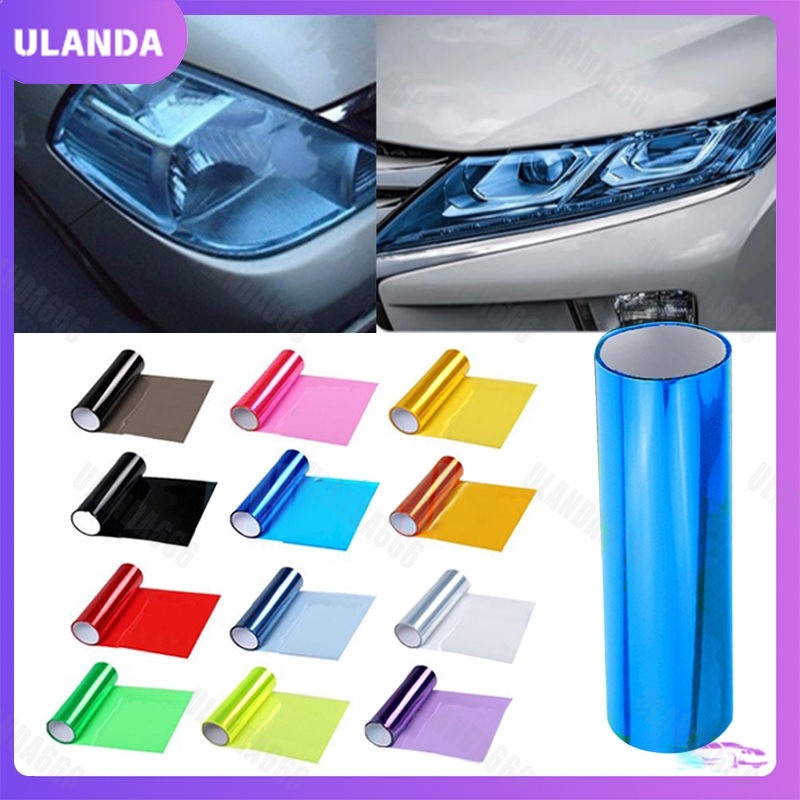 Jual Stiker Warna Lampu Mobil /Hybrid /Mika Lampu Lebar/Stiker Stiker ...