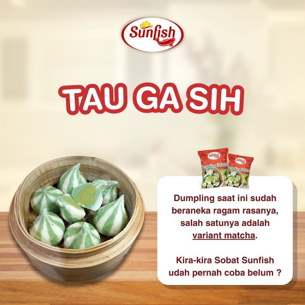 Jual SUNFISH Fish Dumpling Dampling Ikan Matcha Original 500gram ...