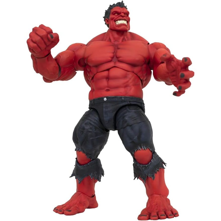 Jual Diamond Select Toys Marvel Select Red Hulk 9-Inch Action Figure ...