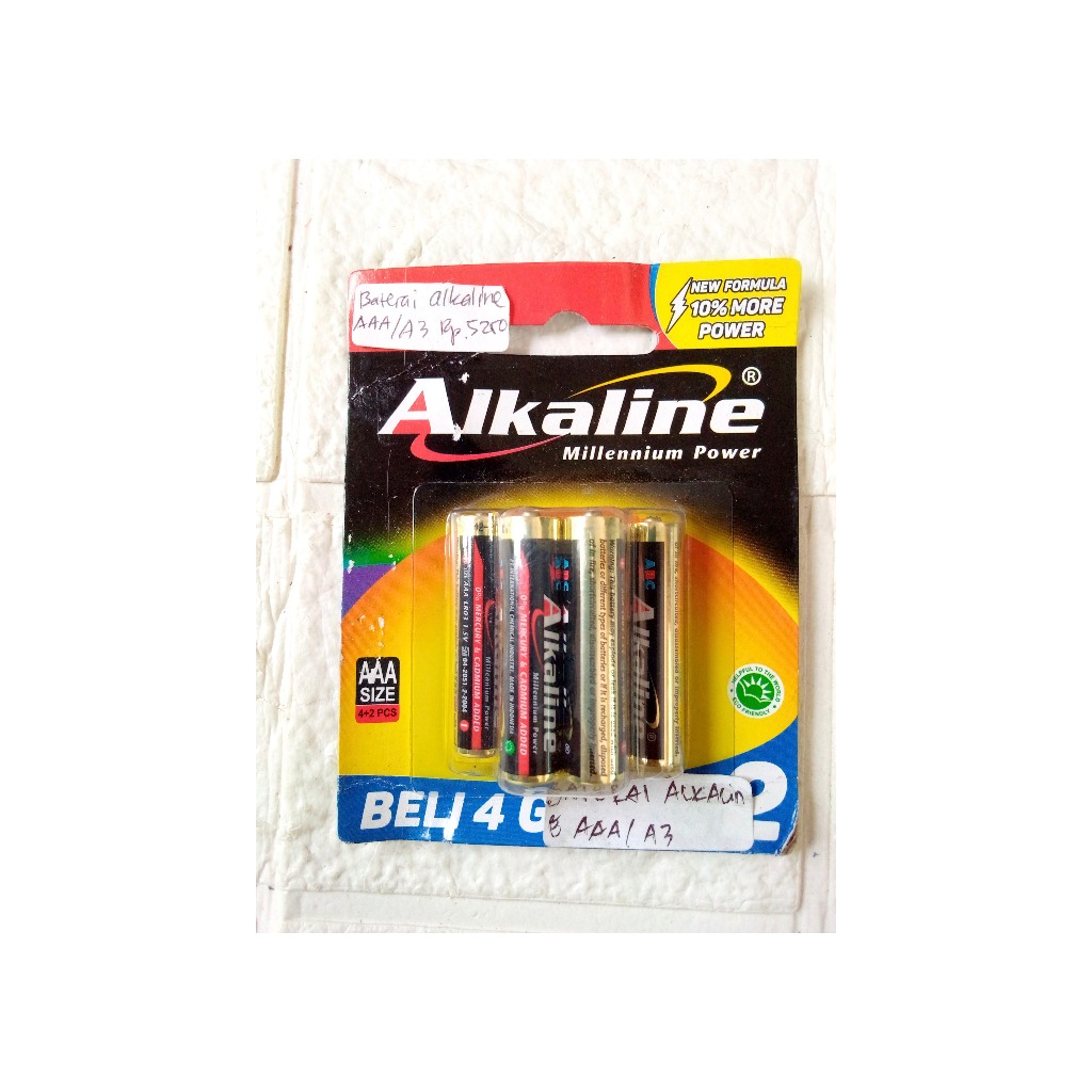 Jual BATERAI ALKALINE AAA/A3 HARGA SATUAN! | Shopee Indonesia