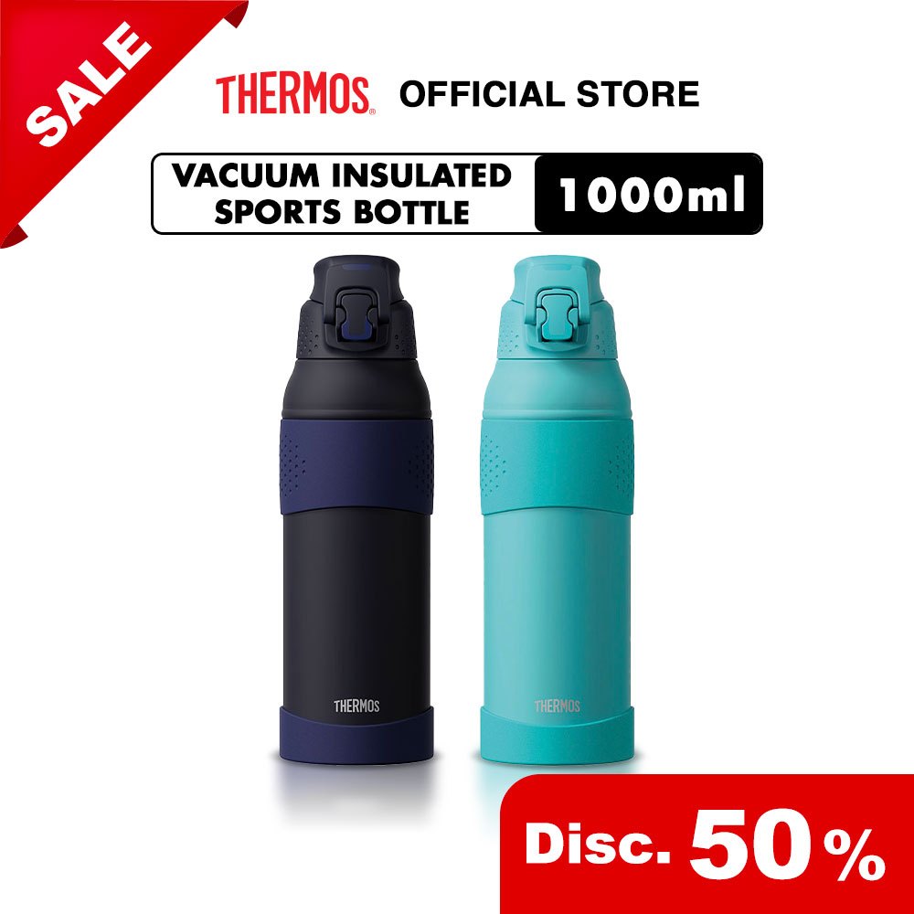 Jual Thermos Vacuum Insulated Sports Bottle 1000ml | Shopee Indonesia