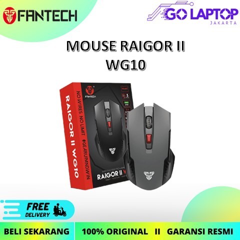 Jual Fantech RAIGOR II Wireless Gaming Mouse WG10 | Shopee Indonesia