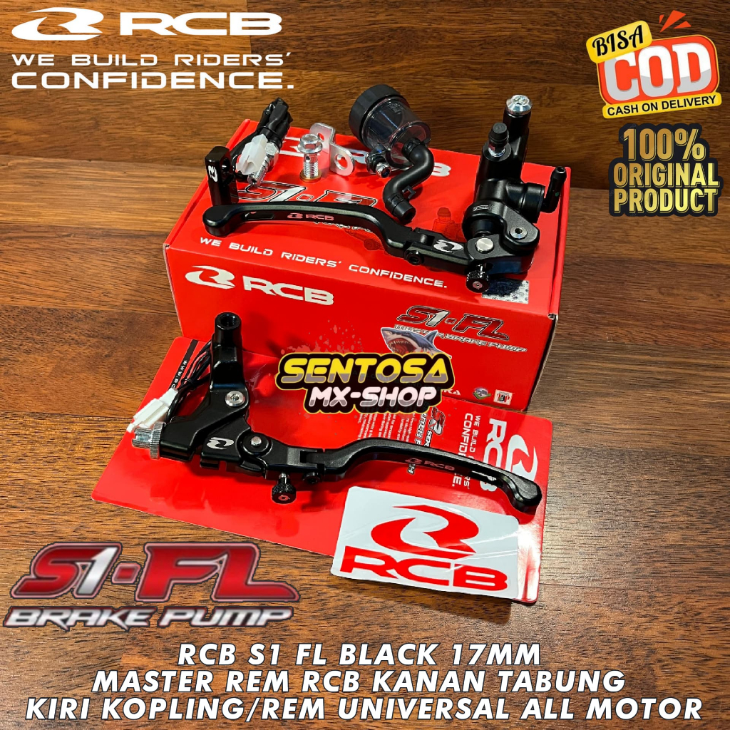 Jual [ RCB ORIGINAL ] MASTER REM TABUNG RADIAL RCB S1-FL 17MM KANAN ...