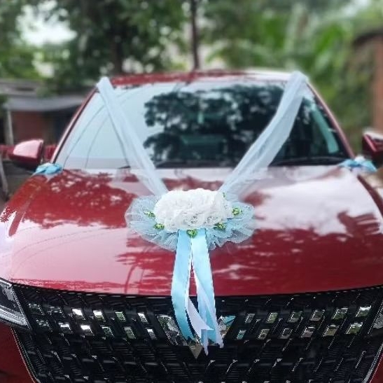 Jual WEDDING / BUNGA HIASAN MOBIL PENGANTIN || Dekorasi mobil pengantin ...