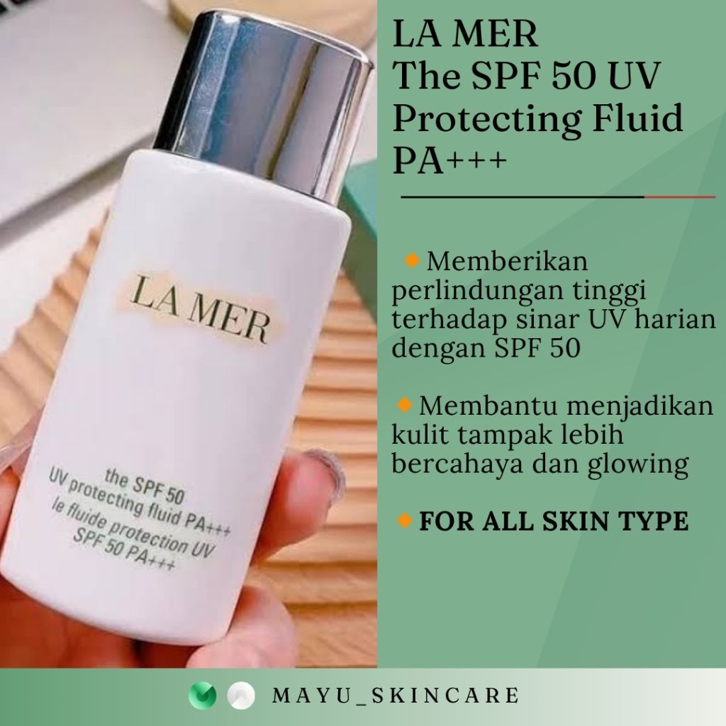 Jual La Mer - Lamer The SPF 50 UV Protecting Fluid PA+++ 50 ml [With ...