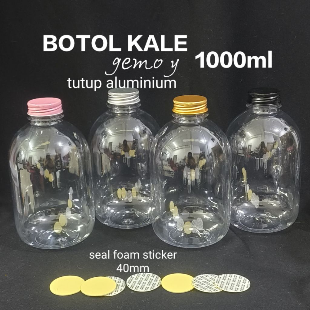 Jual BOTOL KALE GEMOY 1000ml / KALE GENDUT 1L | Shopee Indonesia
