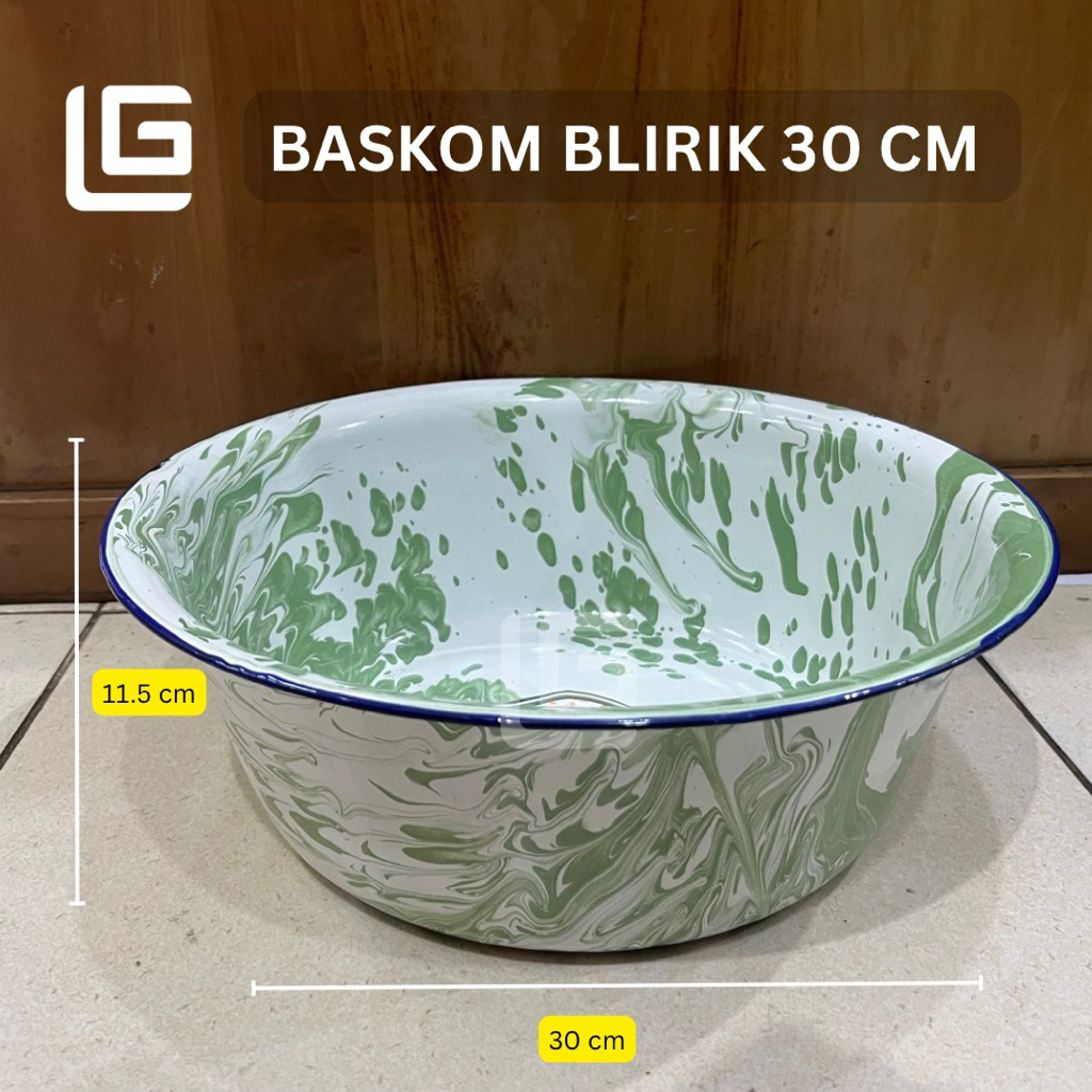 Jual BASKOM SENG / BASKOM LURIK 30 cm | Shopee Indonesia