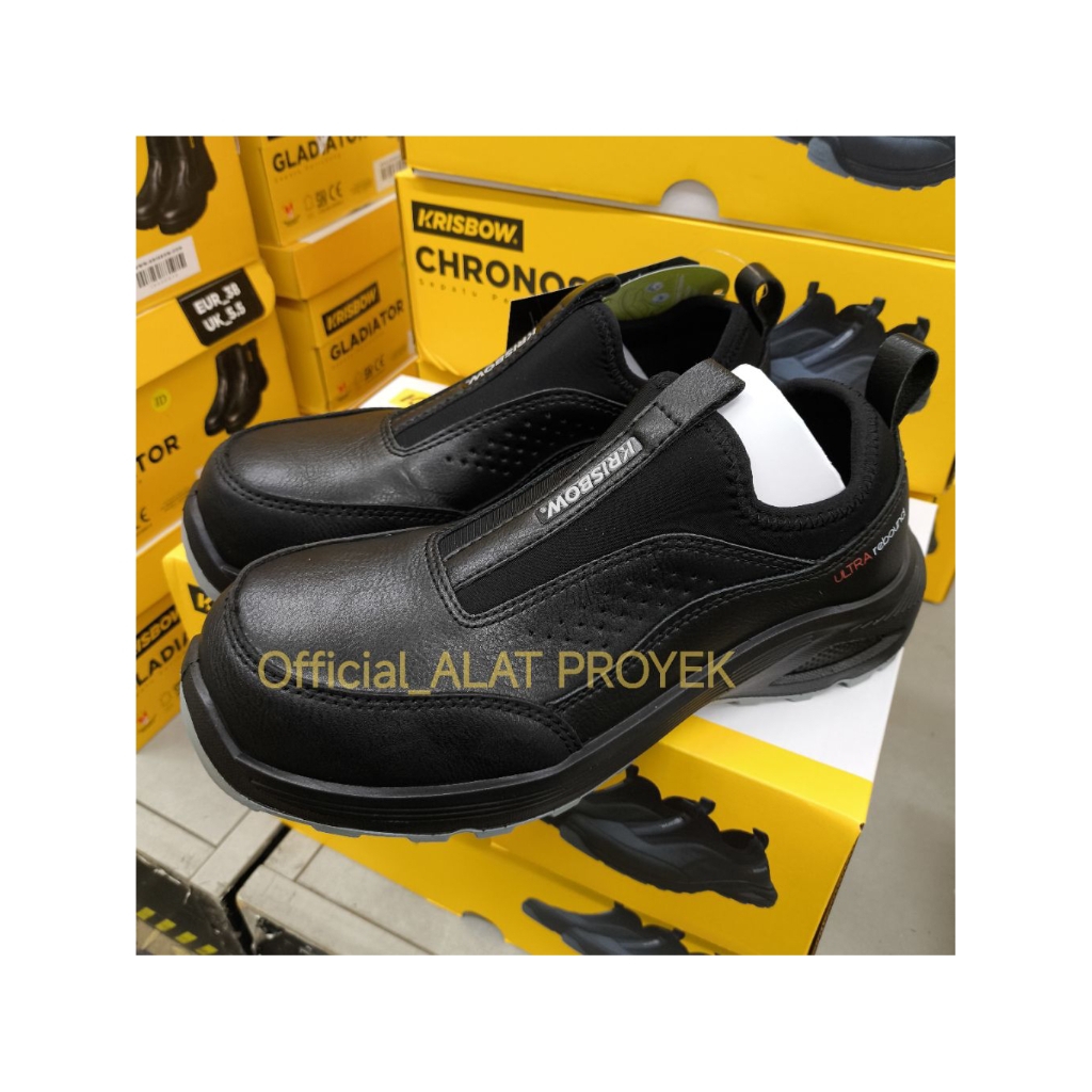 Jual Sepatu Safety Krisbow Chronos || Safety Shoes Krisbow Chronos ...