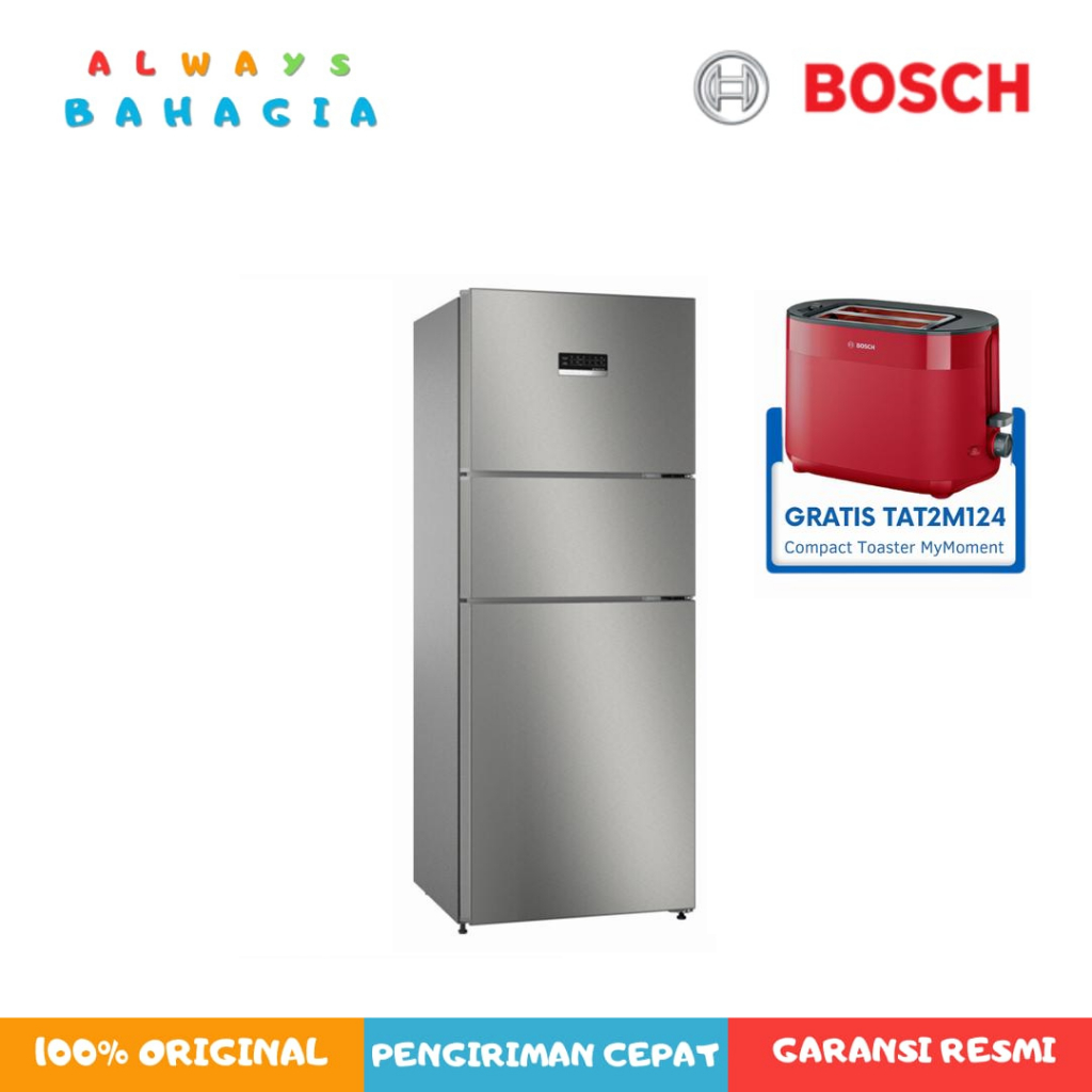 Jual Bosch CMC33K03N7 Kulkas Free-standing Fridge-Freezer 175x67cm Seri ...