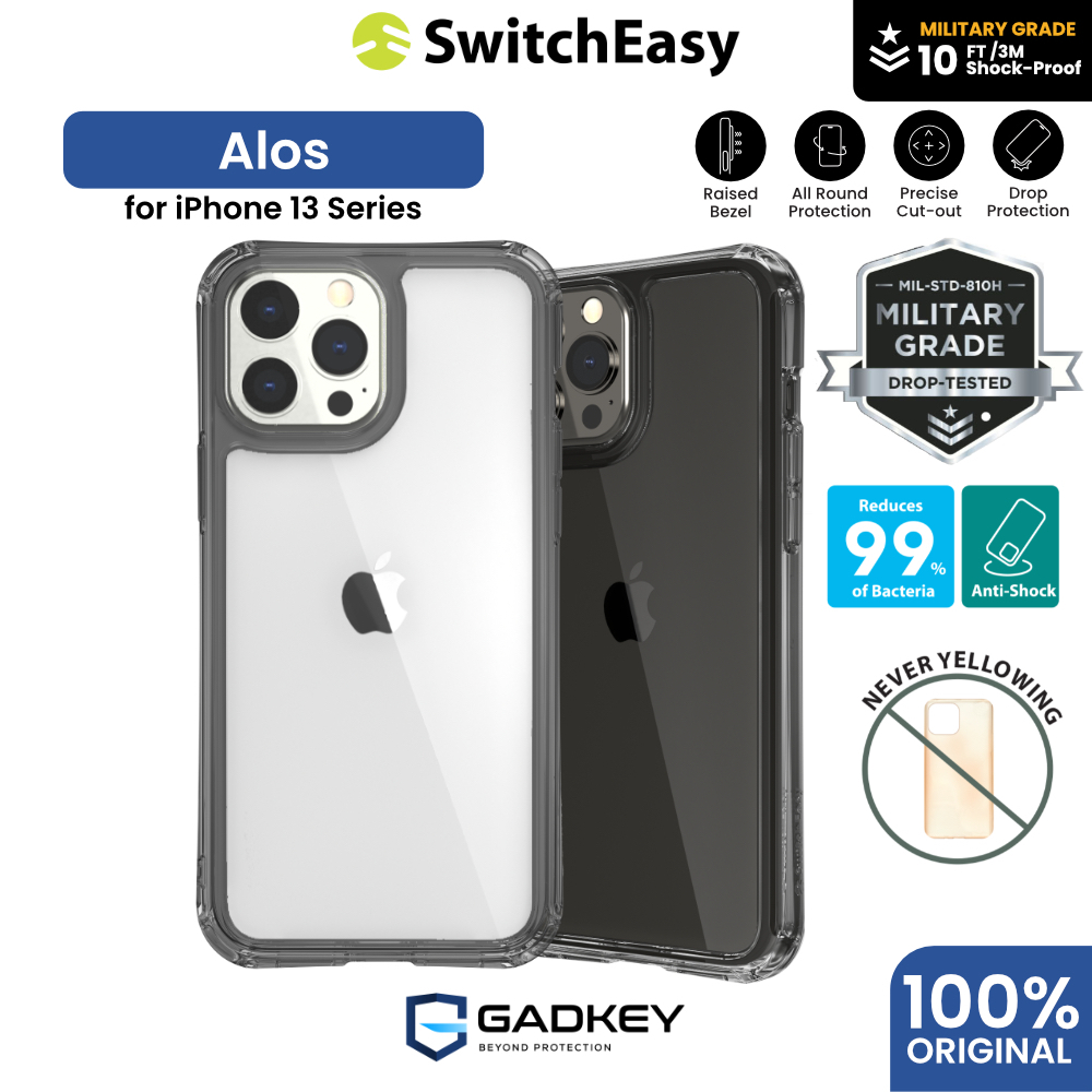 Jual Case iPhone 13 Pro Max / 13 Pro SwitchEasy Alos Hybrid Casing Cover | Shopee Indonesia