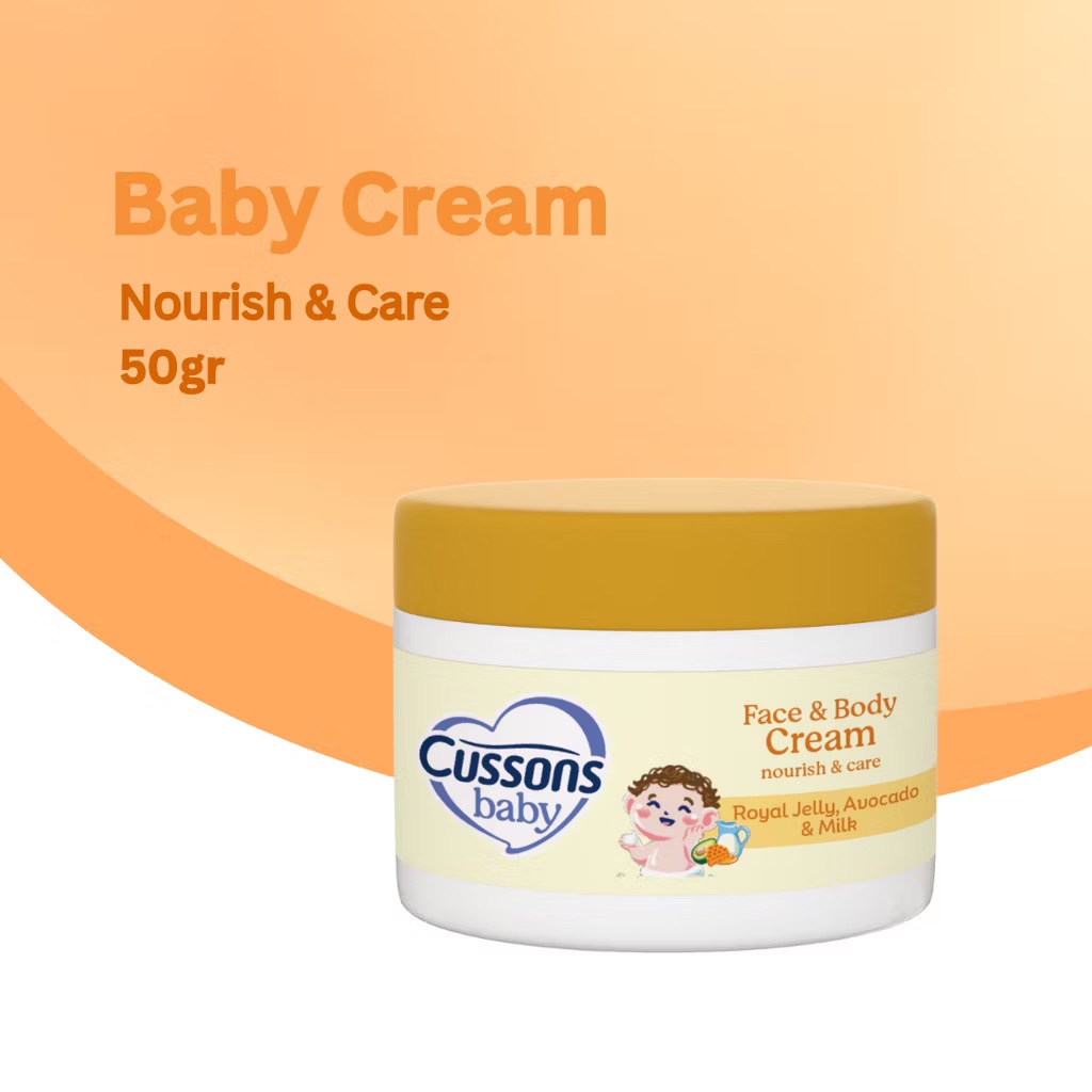 Jual ARJUNA Cussons Face and Body Cream Nourist & Care Avoacado Oil ...
