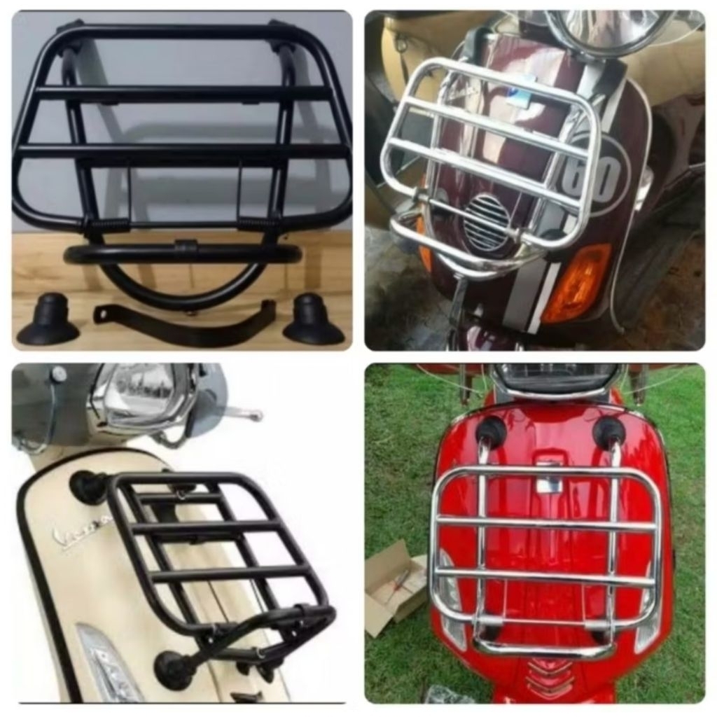 Jual Front Rack/Rak Depan Motor Vespa S125/S150, LX, Primavera, Sprint ...