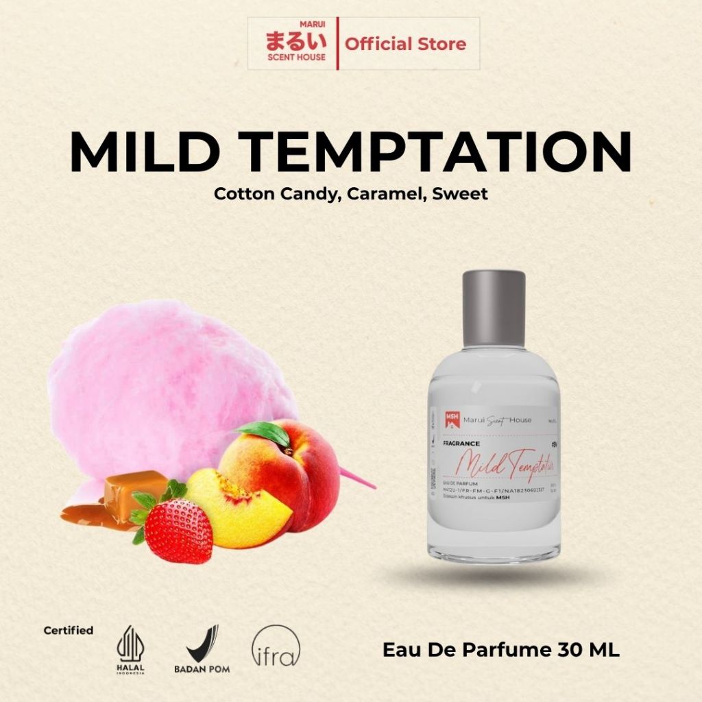 Jual Marui Scent House - Mild Temptation Eau De Parfum 30 ml | Shopee ...