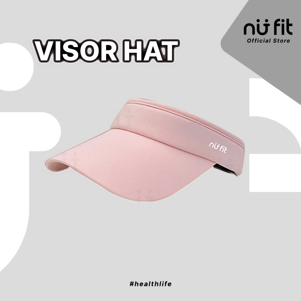 Jual Nu Fit - Visor Topi Sport - Protection Sports Visor Hat -Topi ...