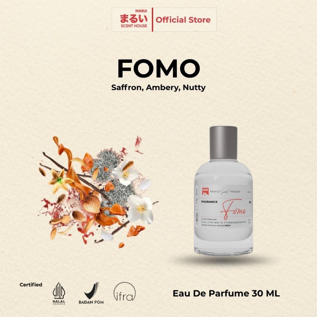Jual Marui Scent House Fomo Eau De Parfum - Parfume Pria dan Wanita ...