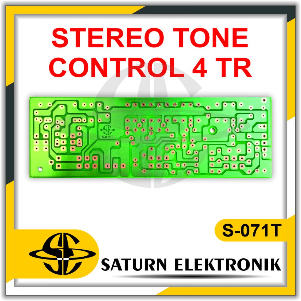 Jual PCB 5 Transistor Stereo Tone Control S-071T | Shopee Indonesia