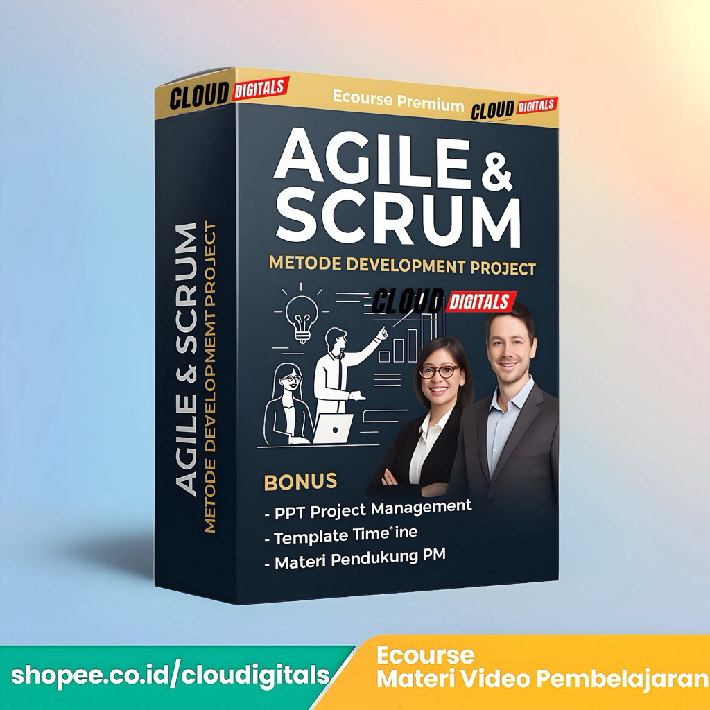 Jual AGILE & SCRUM PROJECT MANAGEMENT METHOD - Ecourse Belajar Metode Pengembangan Proyek Agile ...