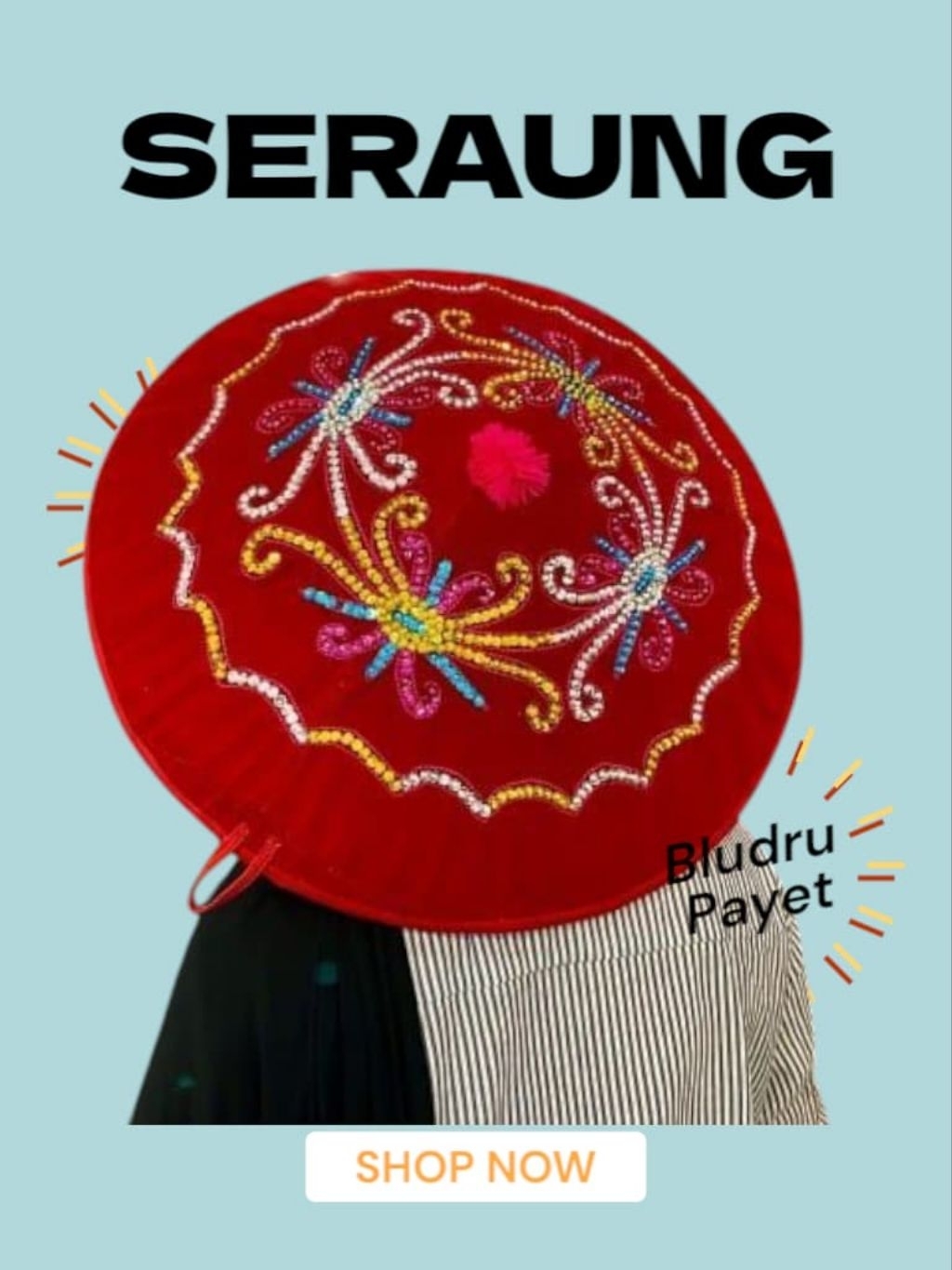 Jual TOPI CAPIL DAYAK PEDALAMAN PREMIUM - SERAUNG HABANG KALIMANTAN ...